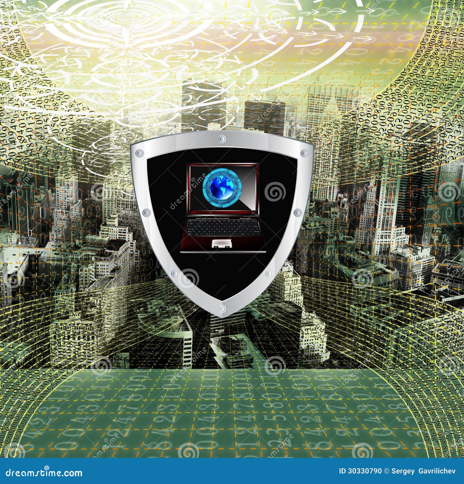 Connection. Cybersecurity stock photo. Image of globalization - 30330790