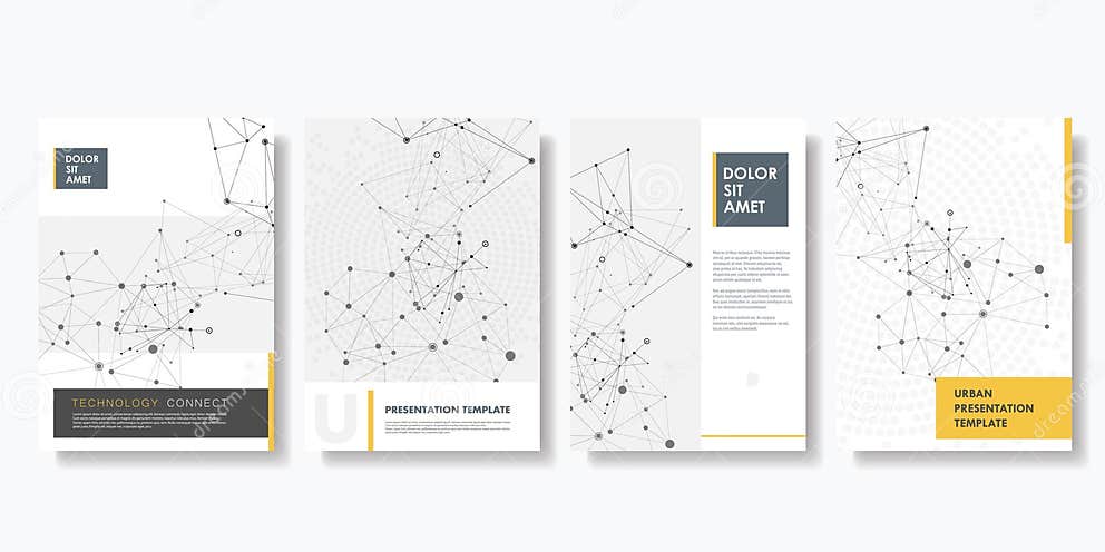 Connection Design Poster. Education Leaflet Design. Graphic Element ...