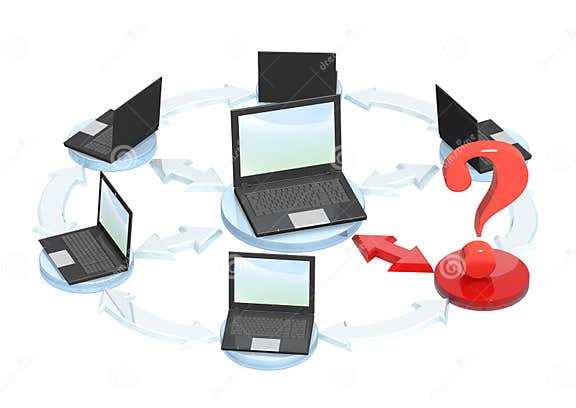 Connection error stock illustration. Illustration of organization ...