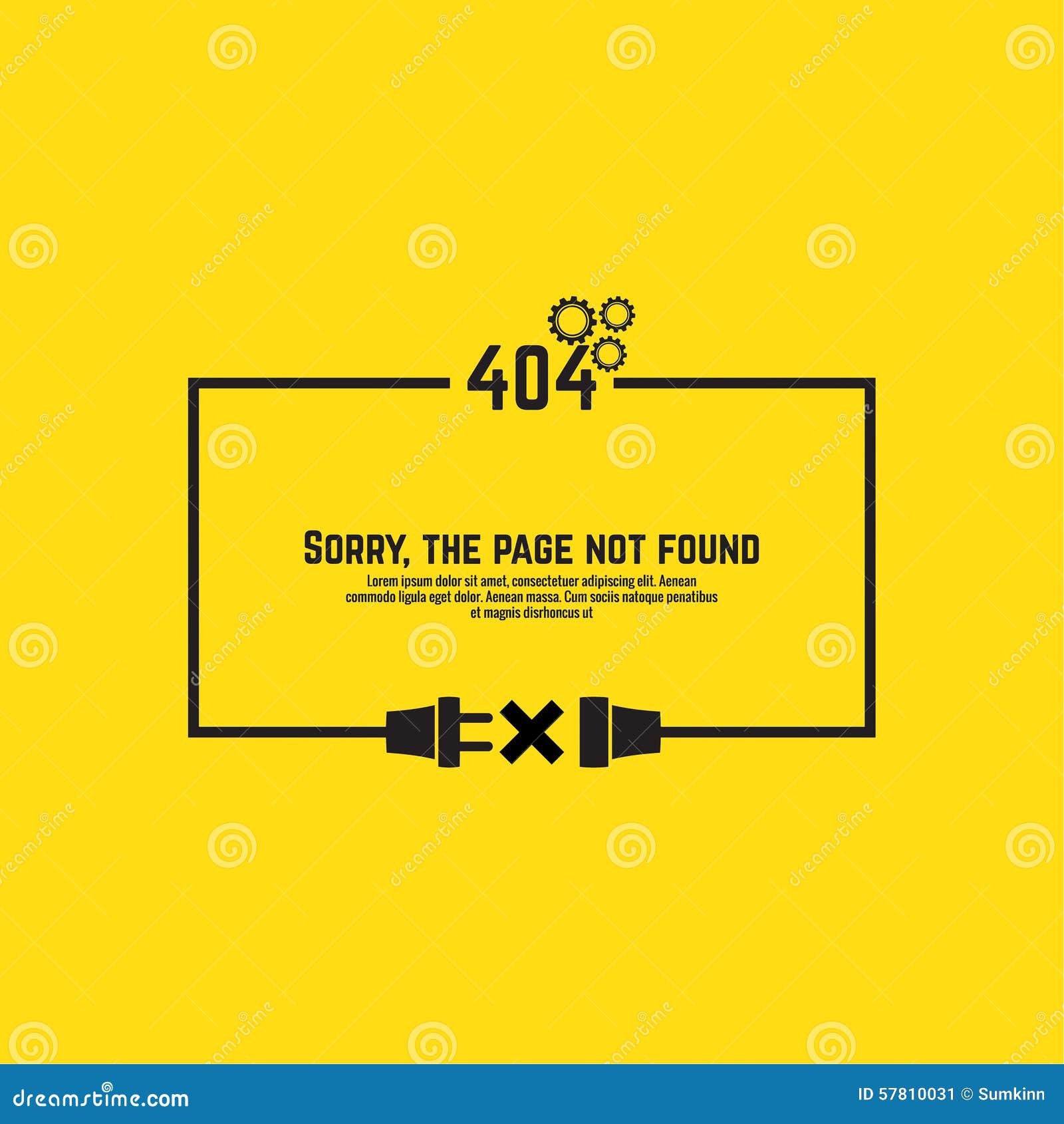 Connection error stock vector. Illustration of device - 57810031