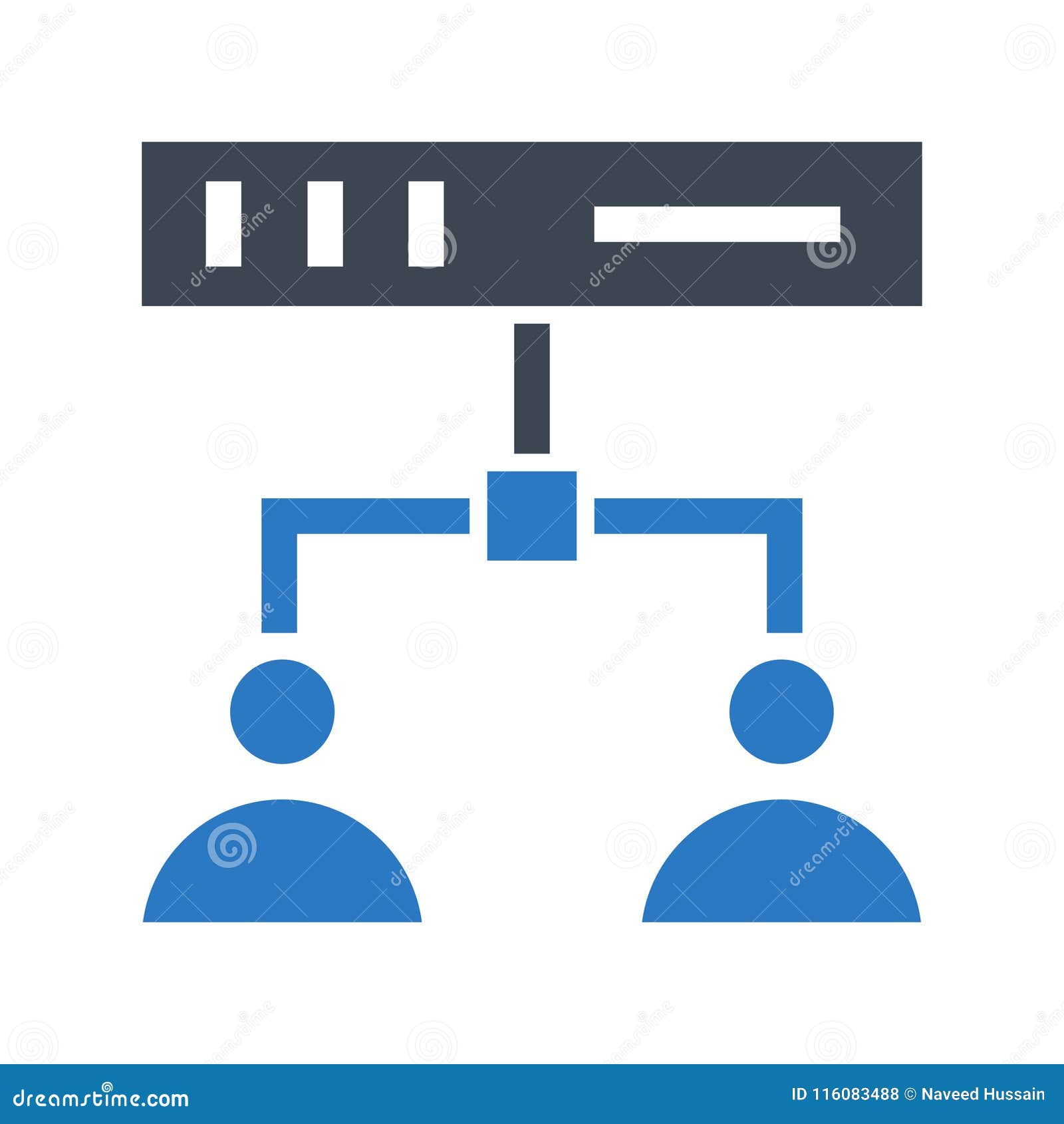 Connection Glyphs Double Color Icon Stock Illustration Illustration Of Design Icons 116083488