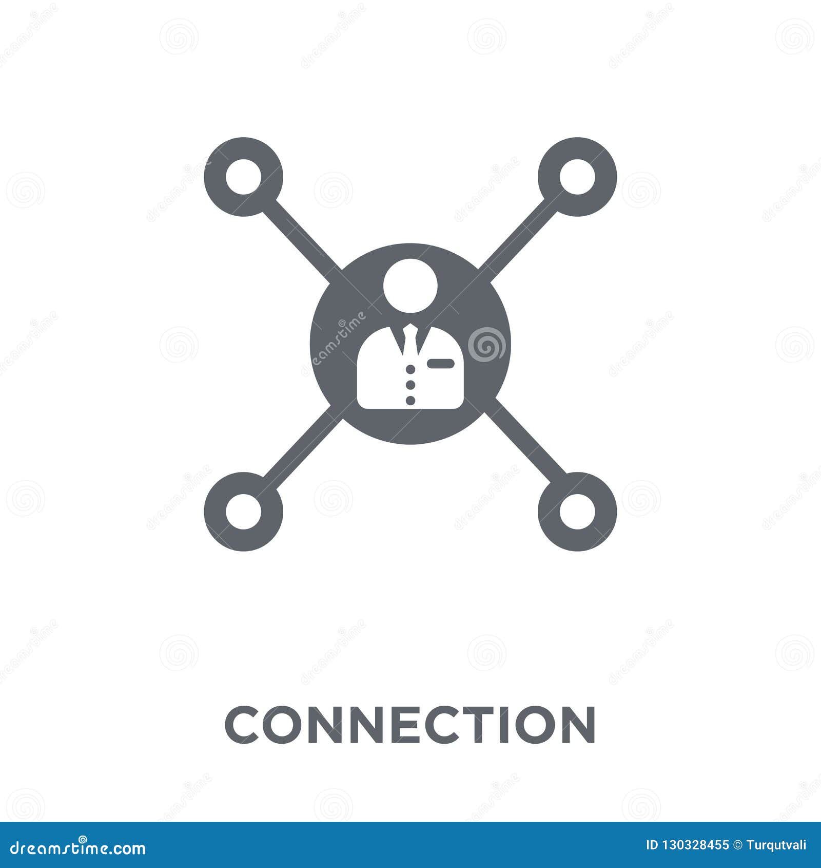 Connection Icon from Communication Collection. Stock Vector ...