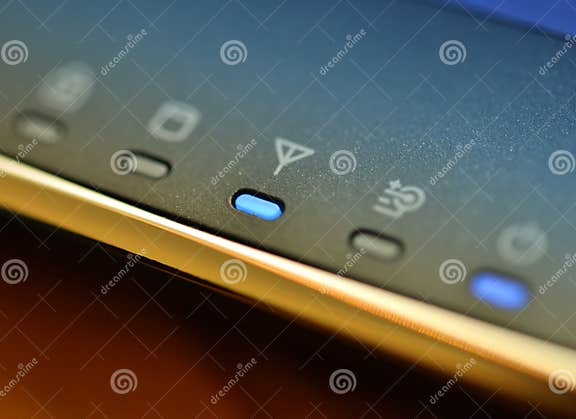 Connection Indicators Closeup Stock Photo - Image of start, connection ...