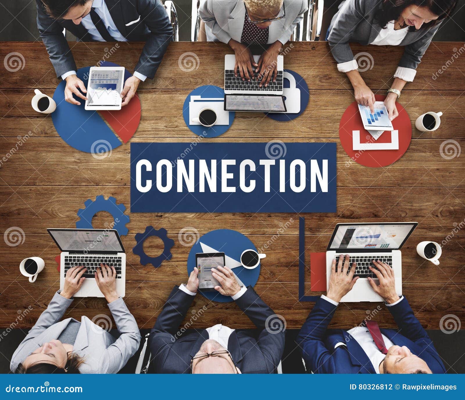 Connection Internet Networking Online Concept Stock Photo - Image of ...