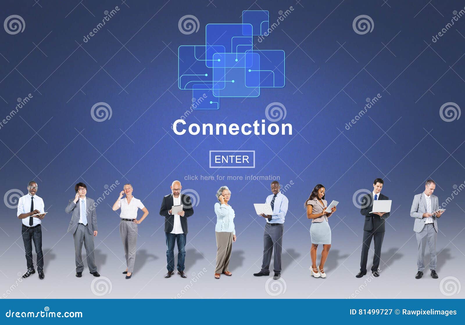 Connection Internet Online Websie Web Page Concept Stock Image - Image ...