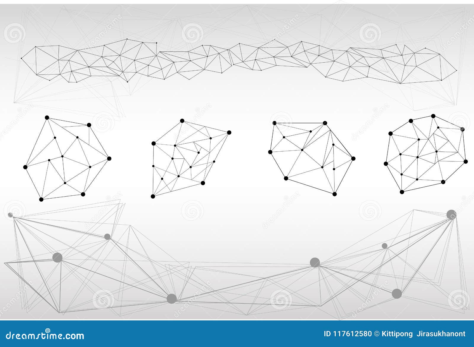 Connection lines structure stock vector. Illustration of shape - 117612580