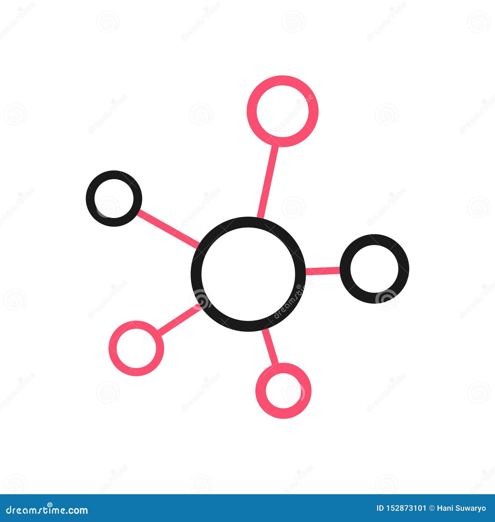 Molecule Logo, Connection Logo Icon Template Stock Vector ...