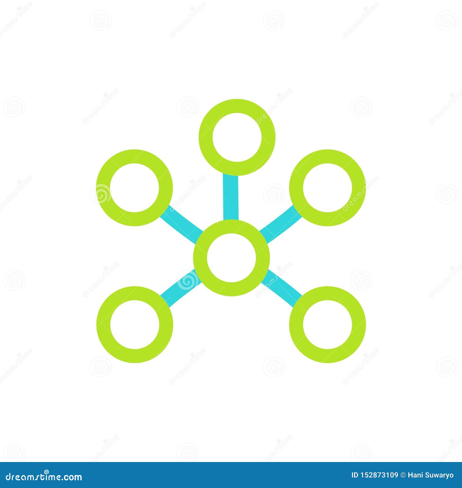 Molecule Logo, Connection Logo Icon Template Stock Vector ...