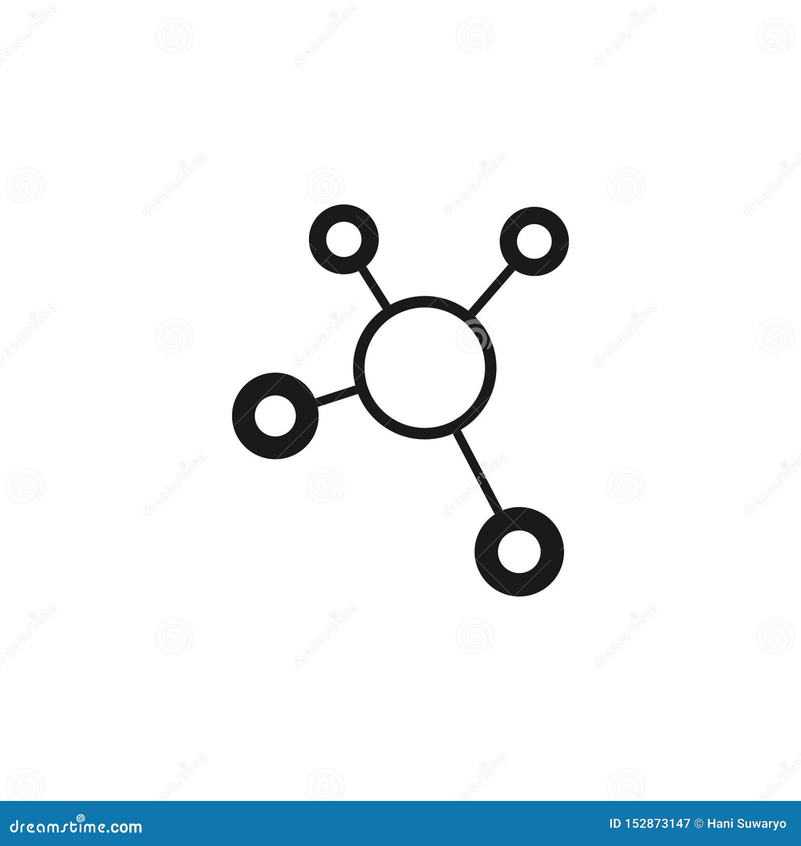 Molecule Logo, Connection Logo Icon Template Stock Vector ...