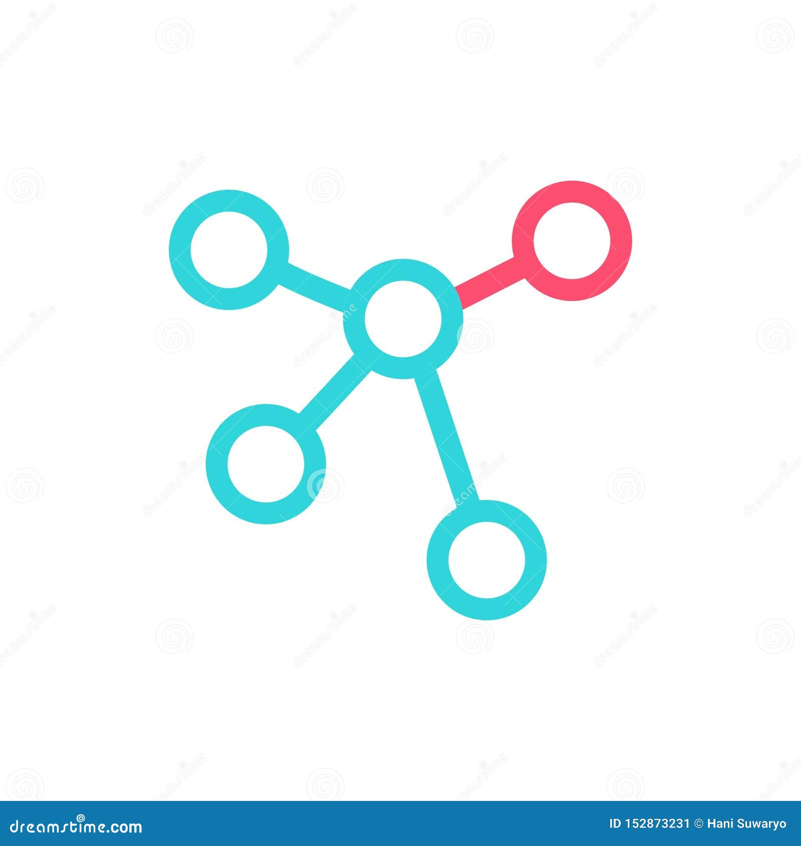 Molecule Logo, Connection Logo Icon Template Stock Vector ...