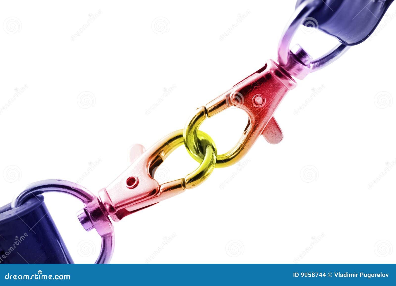 Connection metaphor stock photo. Image of concepts, caribiner - 9958744