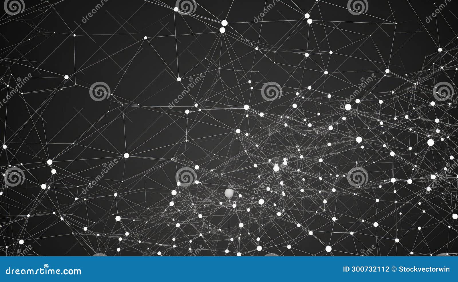 Connection Network Dots Background Stock Illustration - Illustration of ...