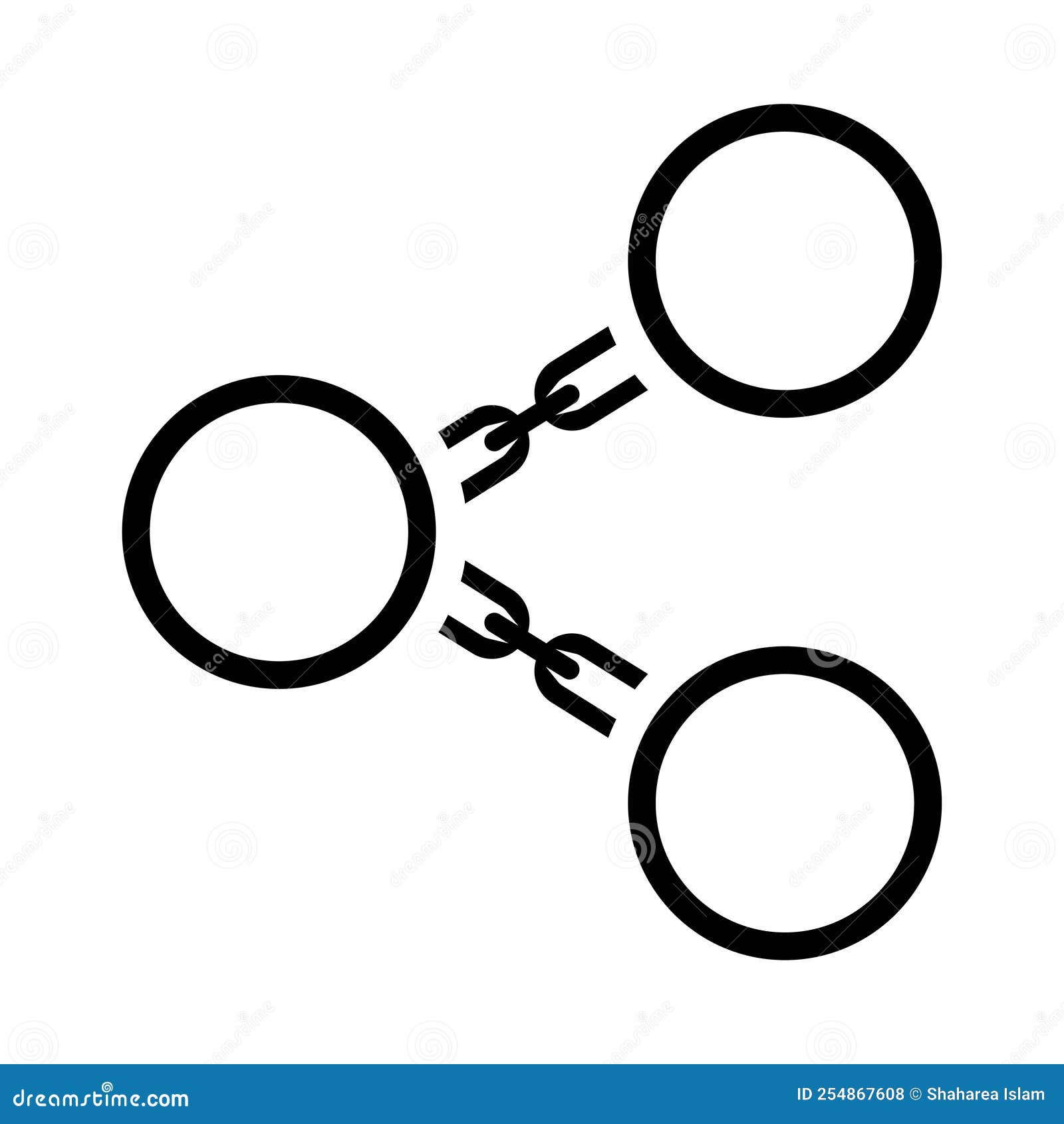 Connection people icon stock vector. Illustration of symbol - 254867608