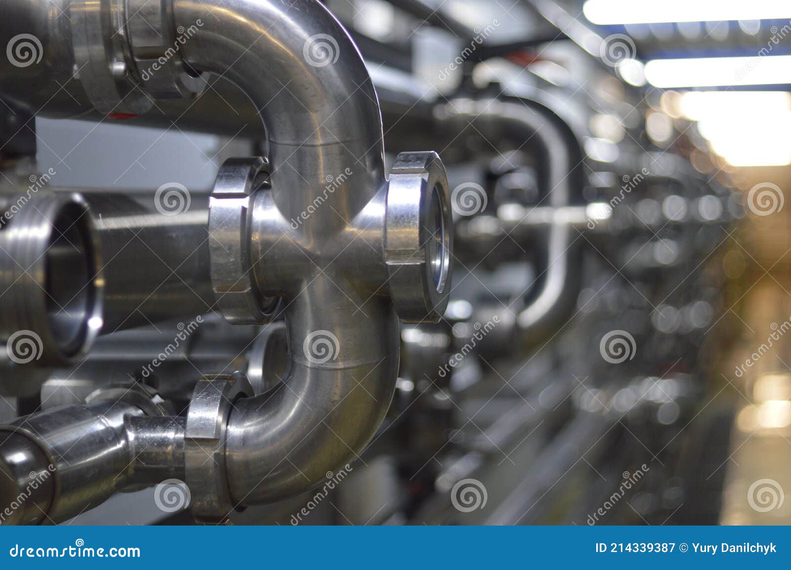 Connection pipe stock image. Image of machine, vehicle - 214339387