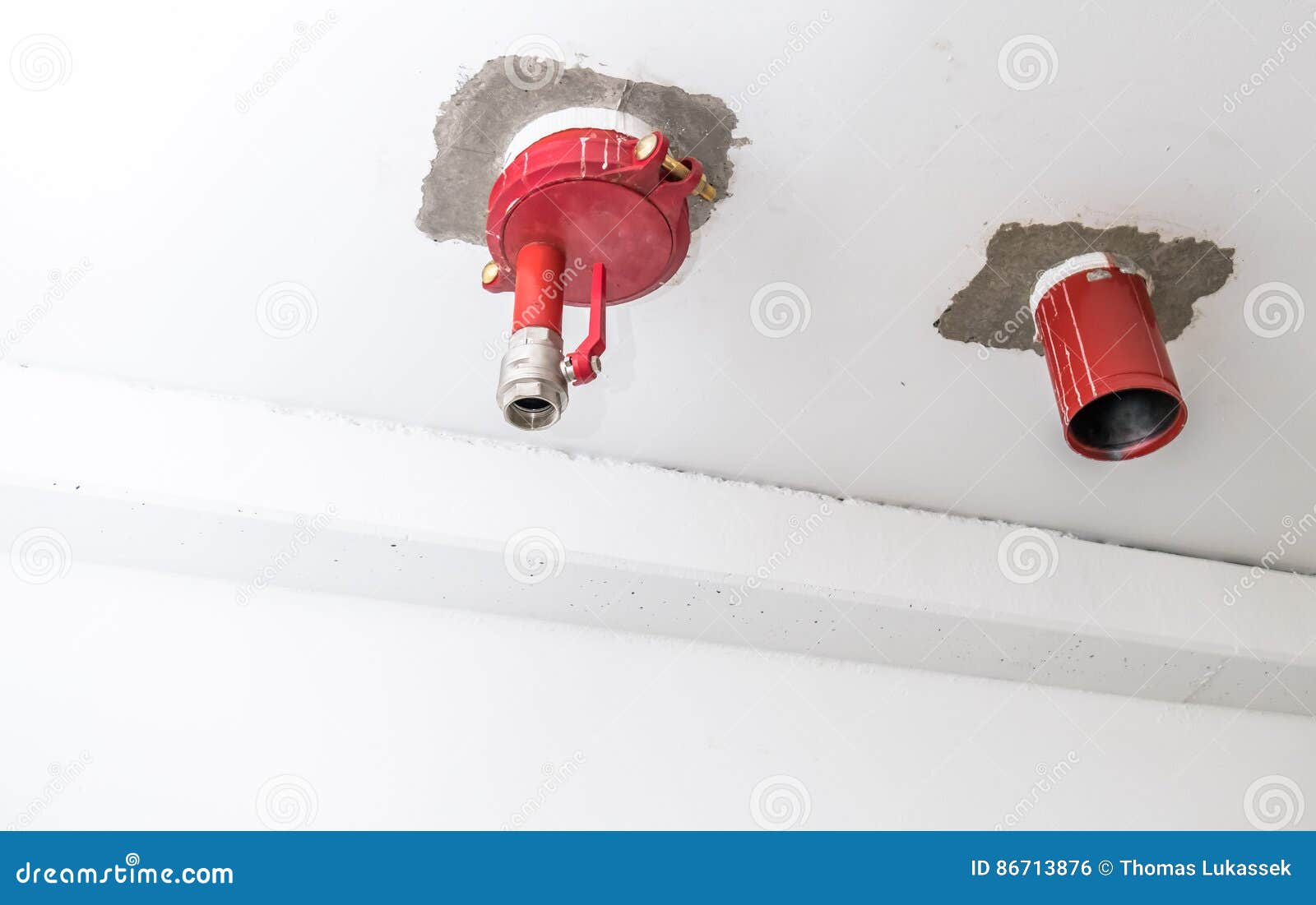 Connection Point of an Sprinkler System Stock Photo - Image of pipe ...