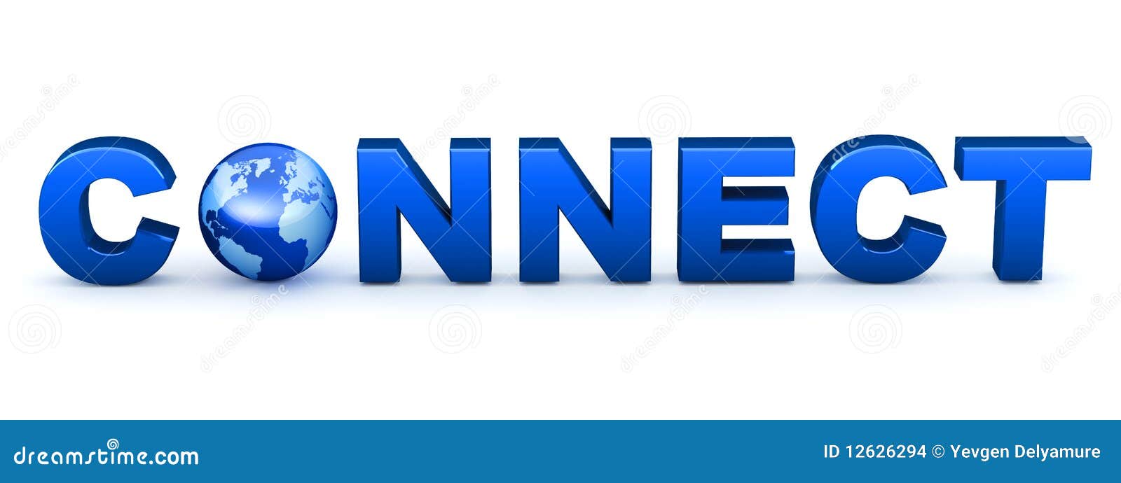 Connection Sign for Internet Stock Illustration - Illustration of ...