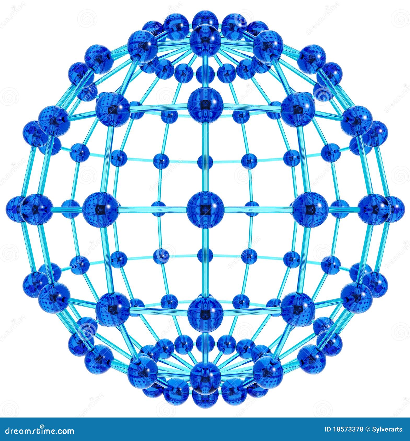 Connection sphere stock illustration. Illustration of connection - 18573378