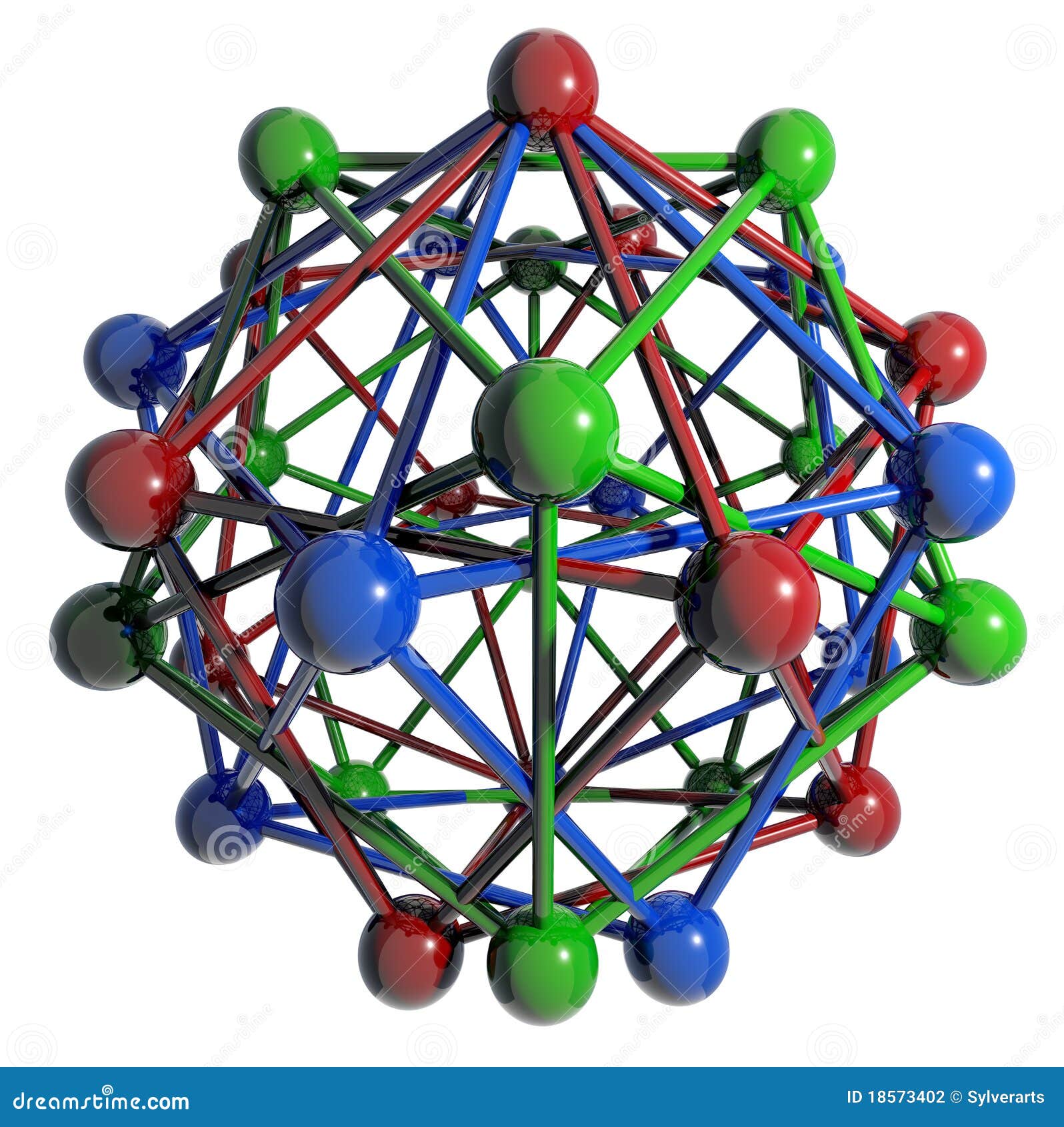 Connection structure stock illustration. Illustration of modern - 18573402