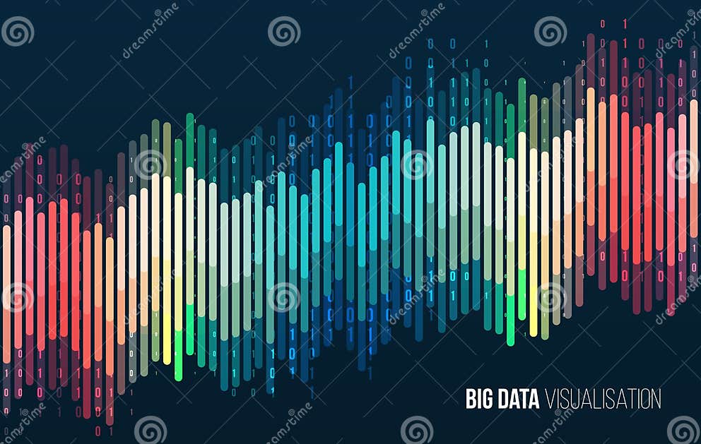 Connection Structure. Data Array Visual Concept Stock Vector ...