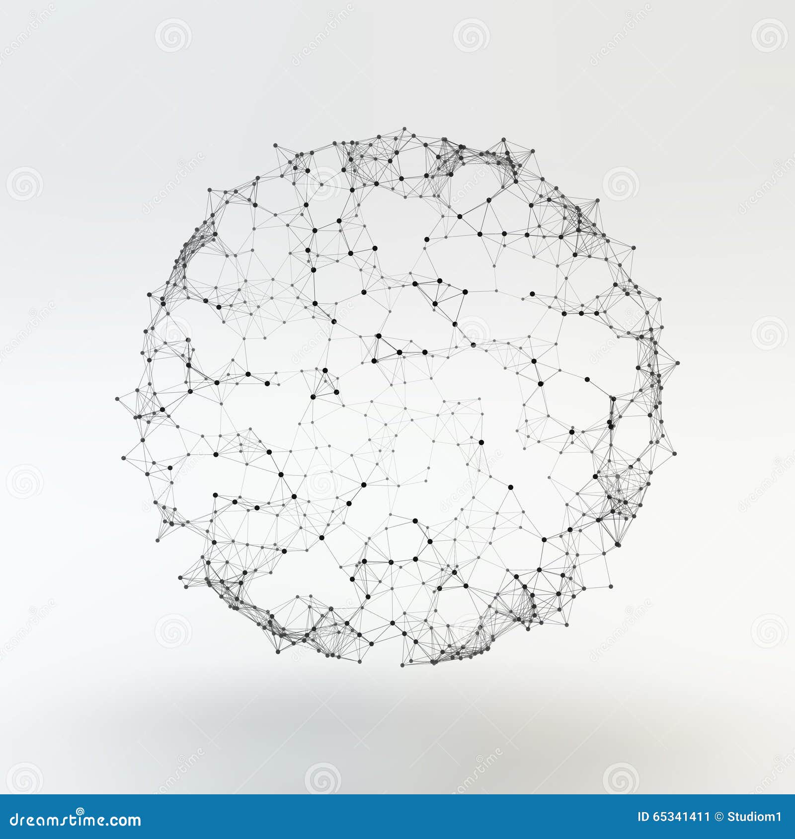 Connection Structure Data Array Visual Concept For Website Big Data Connection Complex Big