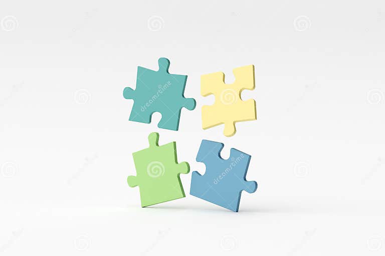 Connection, Teamwork, Problem Solving and Collaboration Concepts Stock ...