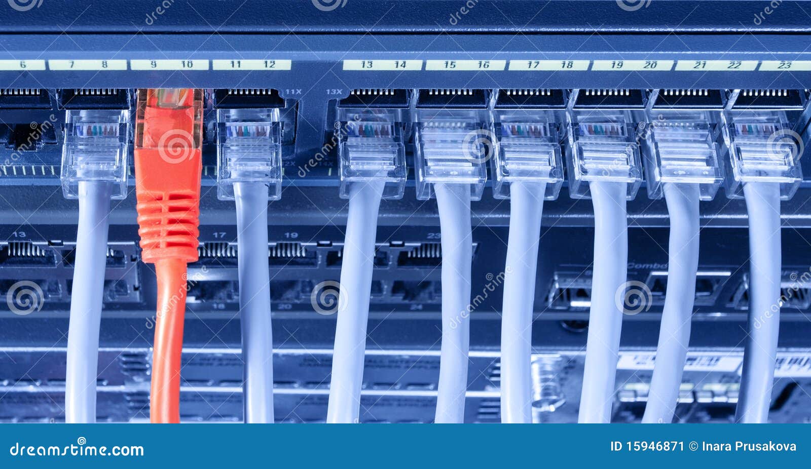 Connection to Internet stock image. Image of ethernet - 15946871