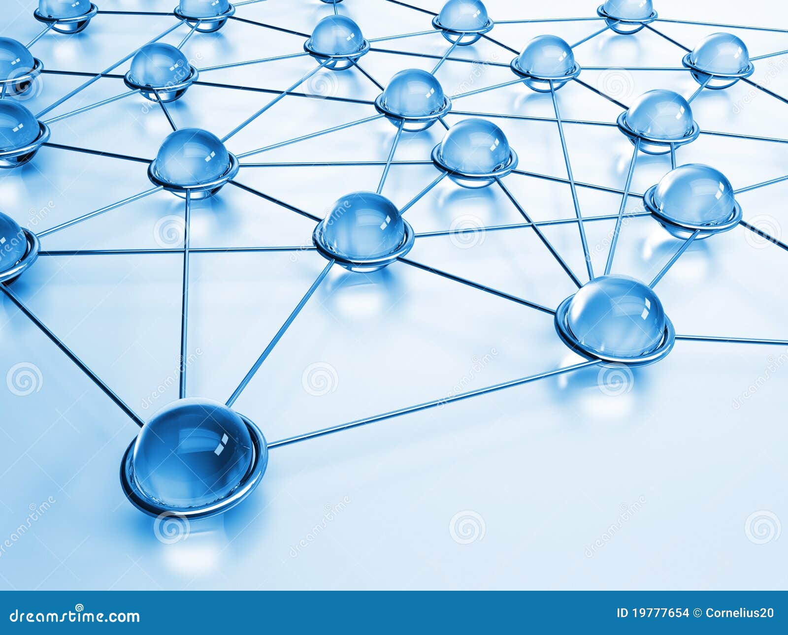 Intercommunication - Connected Spheres Royalty-Free Stock Photography ...