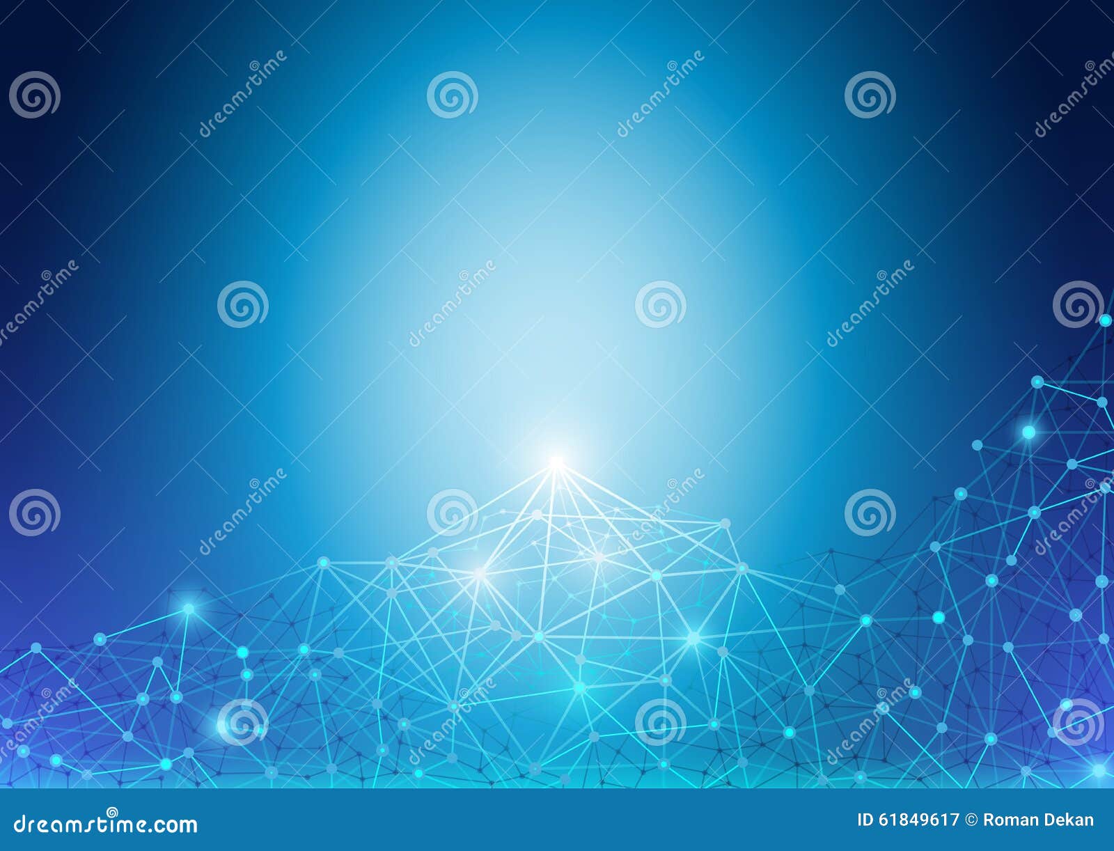 Connections Concept stock vector. Illustration of connection - 61849617