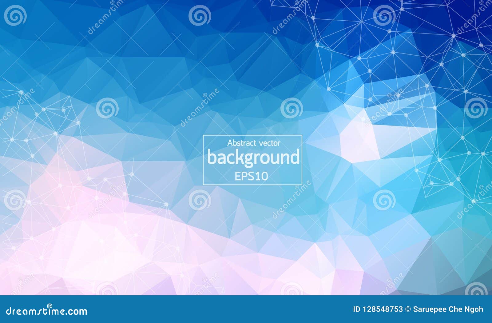 Triangular Tech Background with Connections. Vector Illustration ... Triangular Tech Background with Connections. Vector Illustration ...