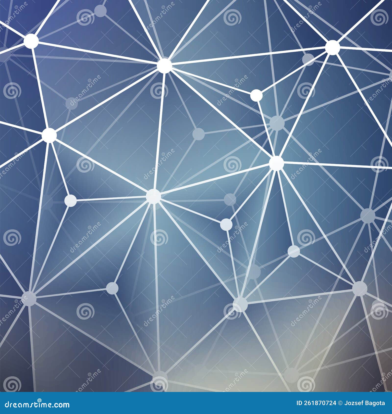 Connections - Molecular, Global, Business Network Design with Blurred ...