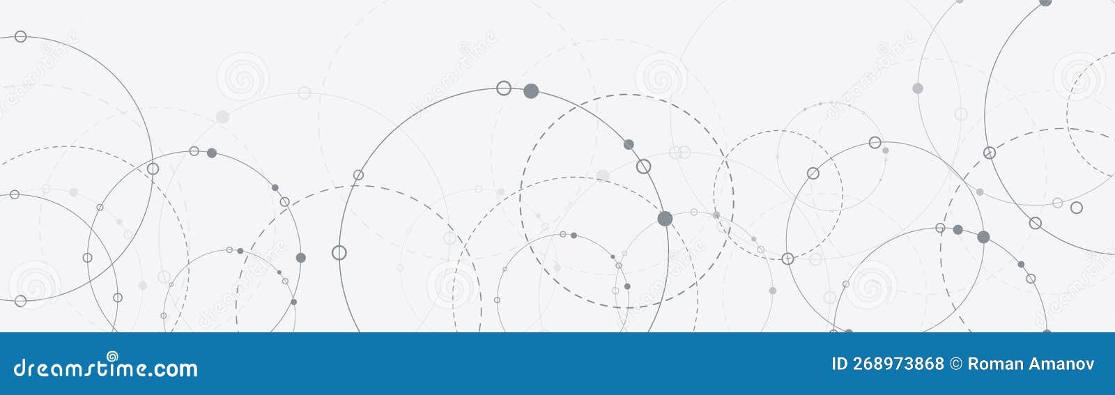 Connections with Points, Lines, and People Icons. Vector Technology ...