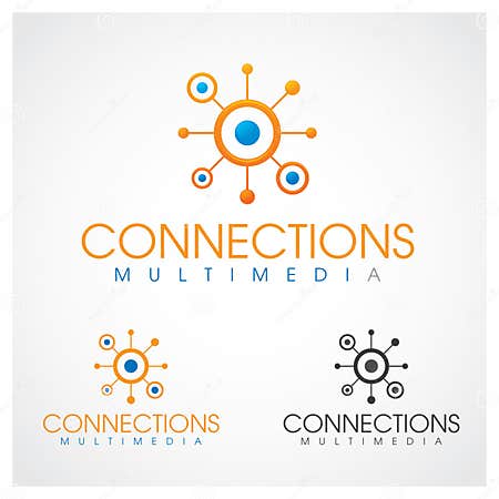 Connections Symbol stock vector. Illustration of linked - 33459261