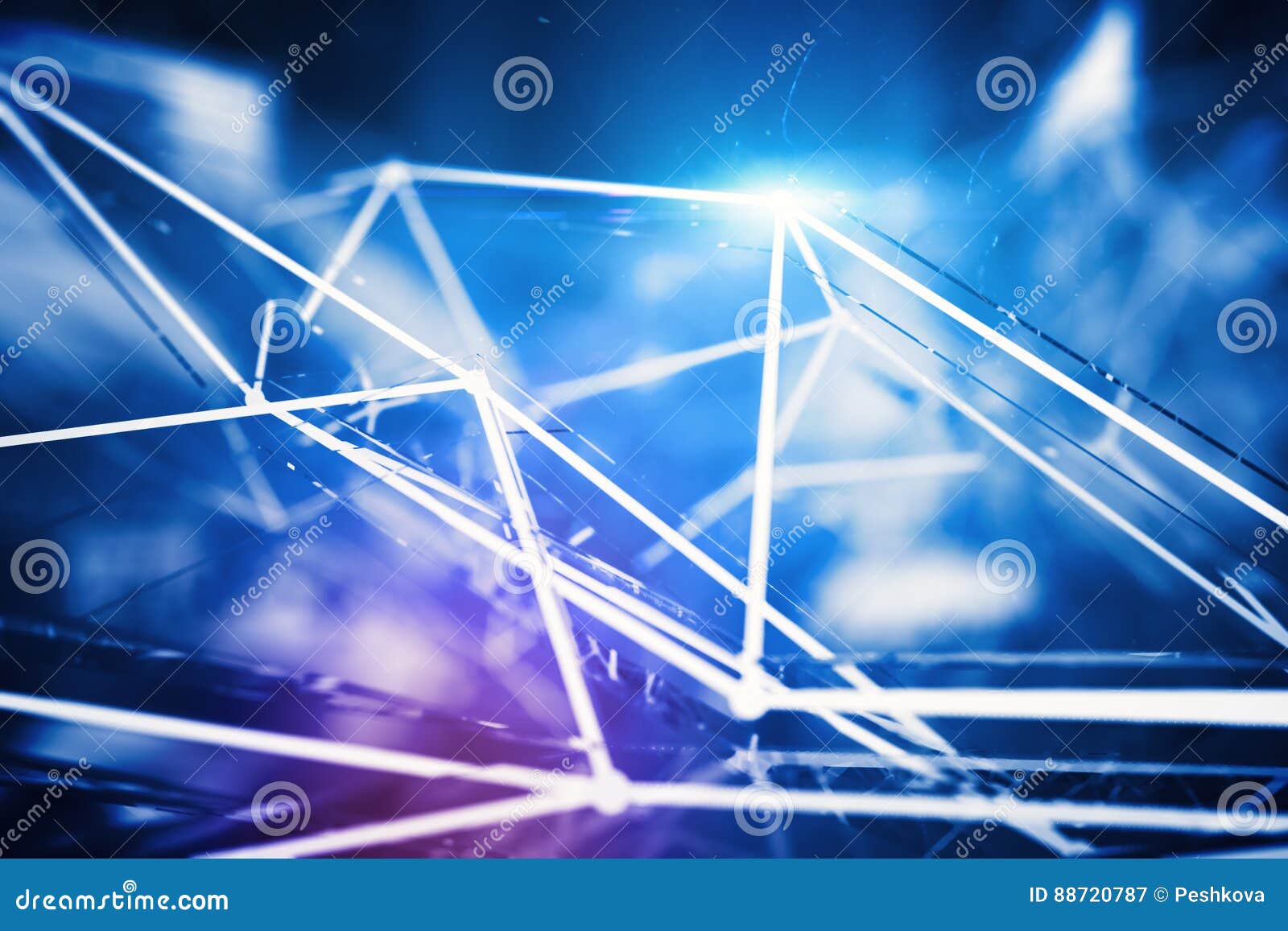 Connectivity concept stock illustration. Illustration of blue - 88720787