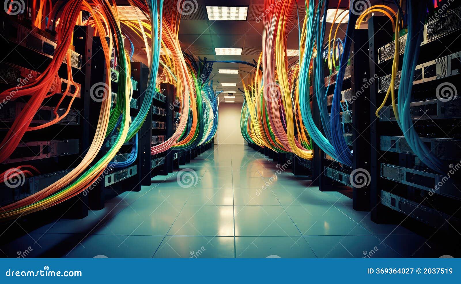 Data Cabling Installation Royalty-Free Cartoon | CartoonDealer.com ...