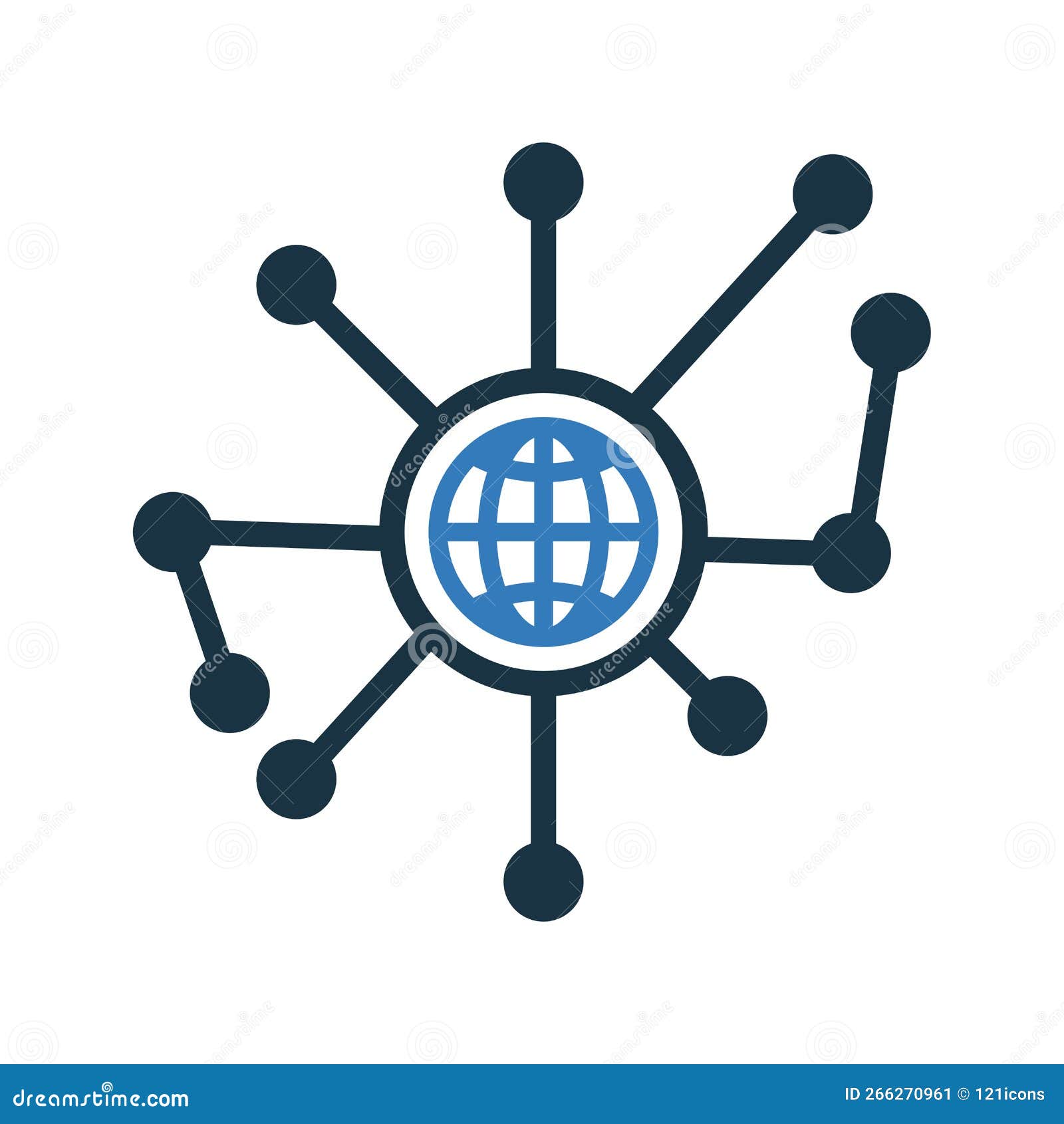 Connectivity, Digital, Internet Icon. Simple Editable Vector Graphics ...