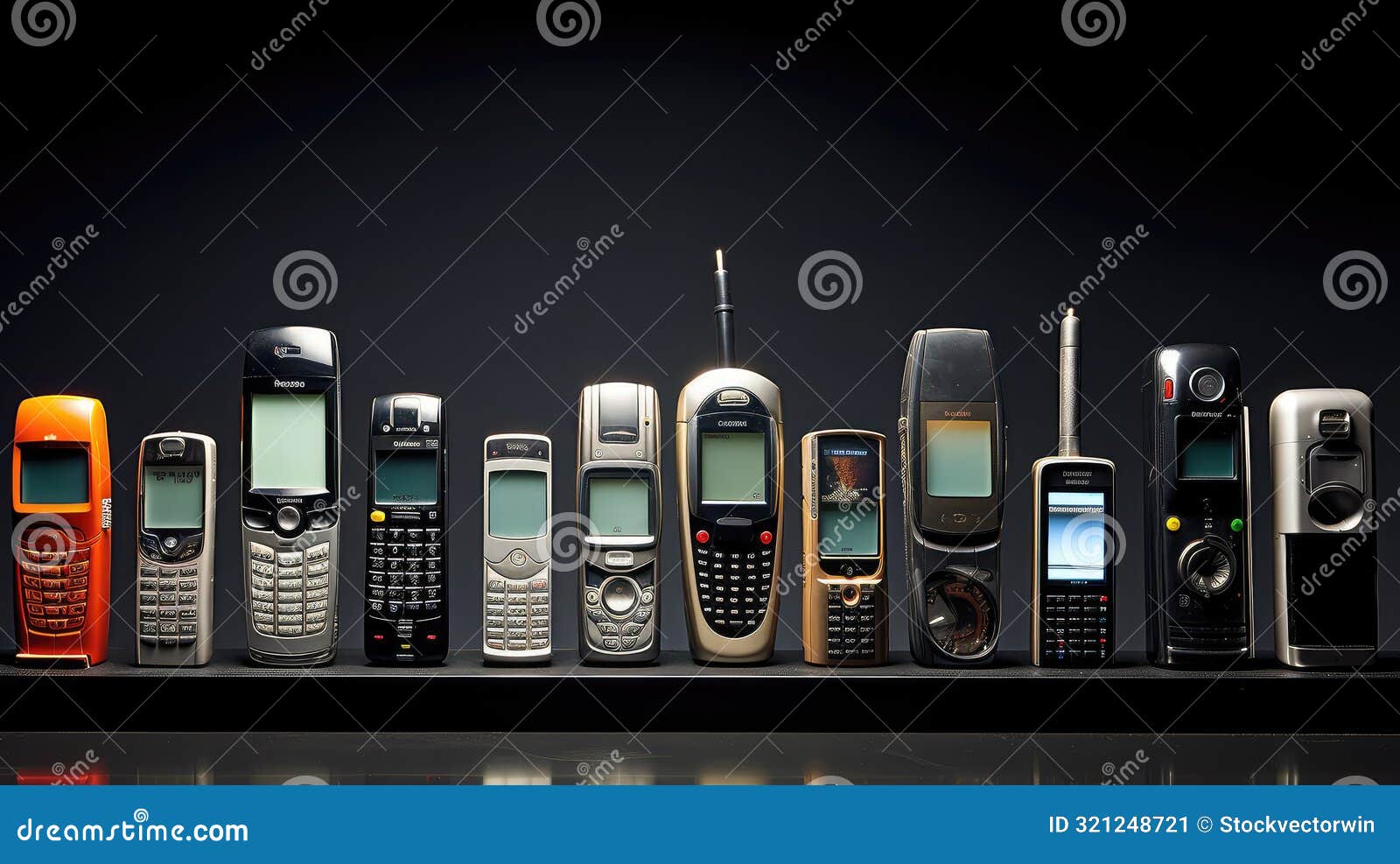 The Evolution Of Technology Vector Illustration | CartoonDealer.com ...