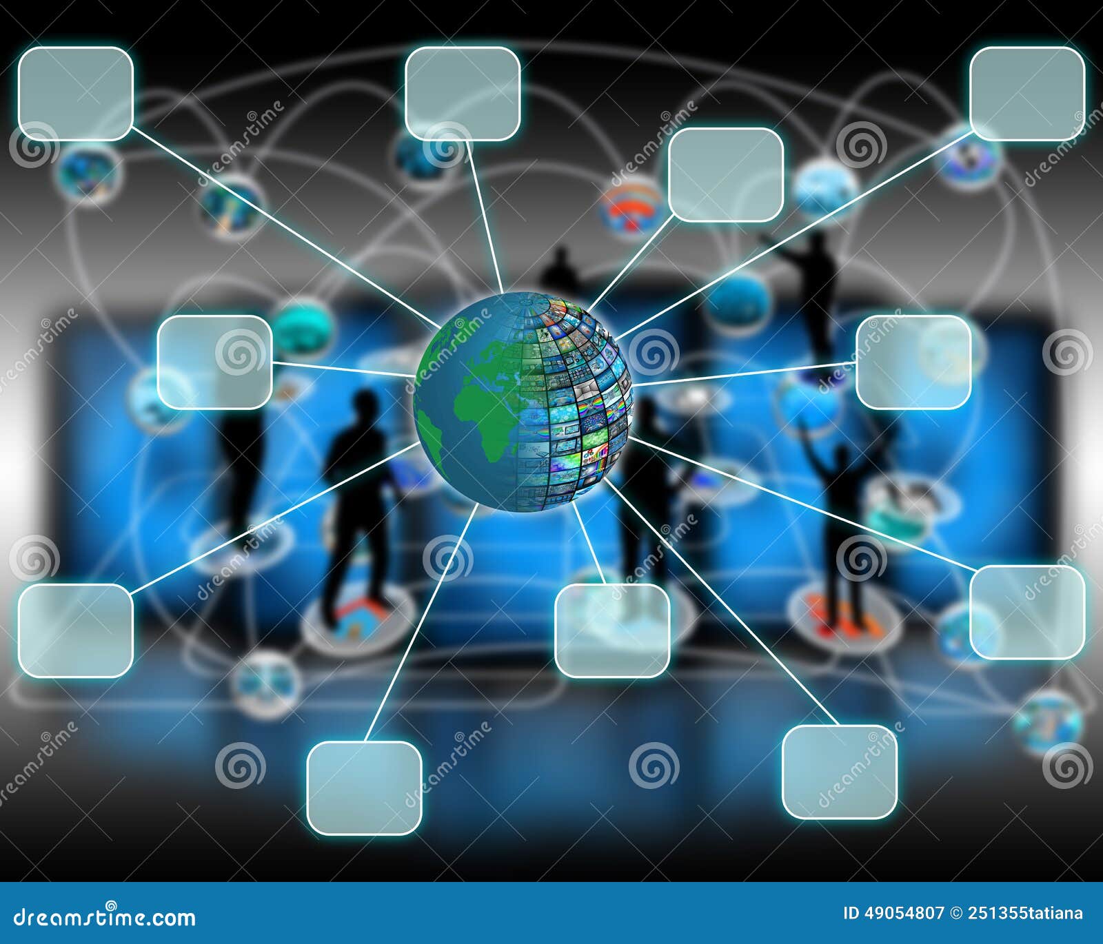 Connectivity stock image. Image of click, hand, desktop - 49054807