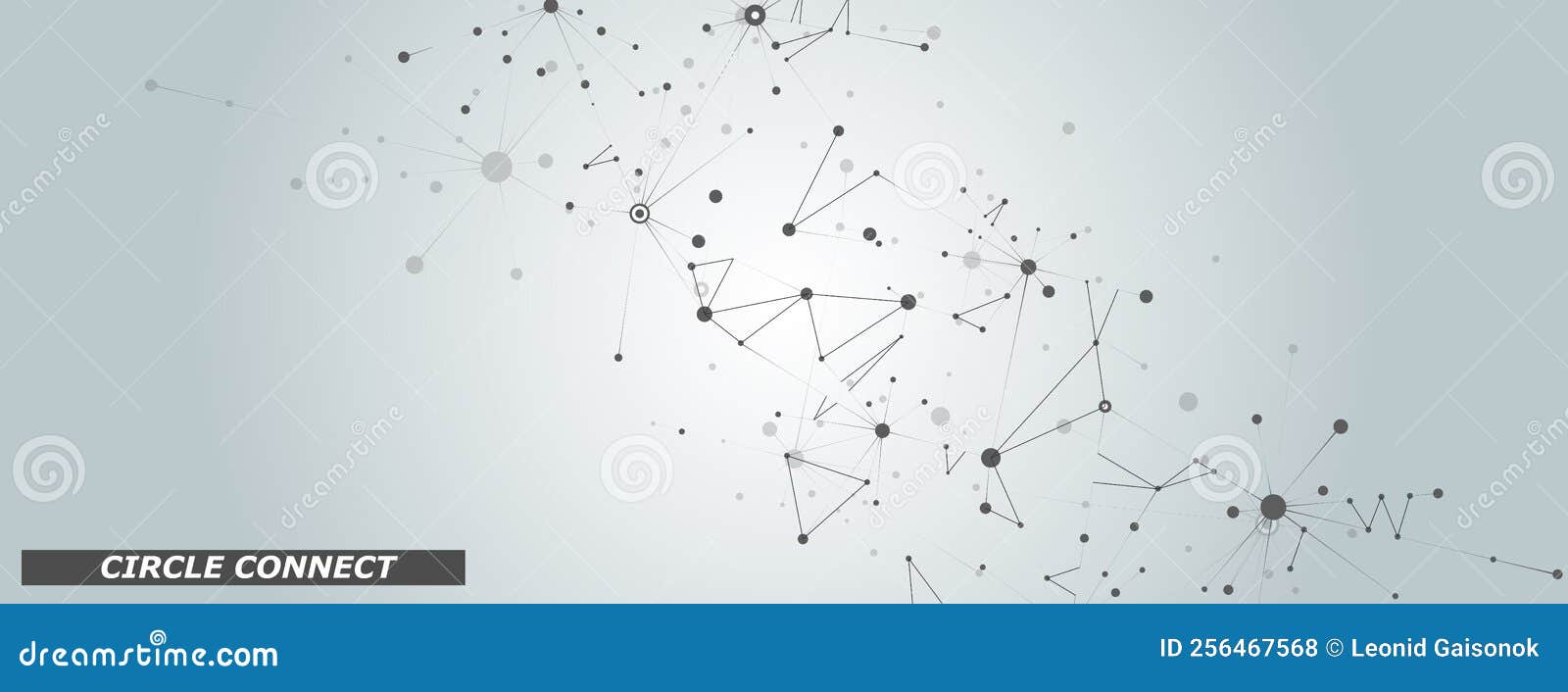 Molecules Or Network Nodes Vector Illustration | CartoonDealer.com #2658508