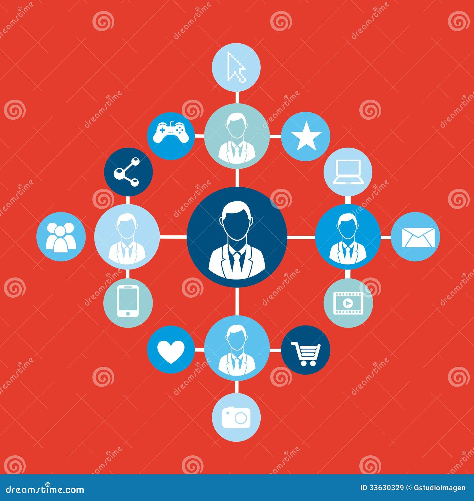 Connectivity stock vector. Illustration of connectivity - 33630329
