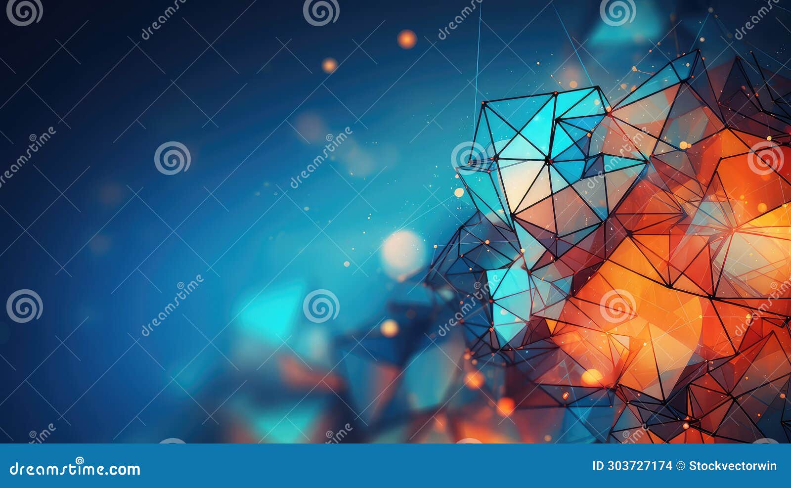 Connectivity Shape Internet Background Stock Illustration ...