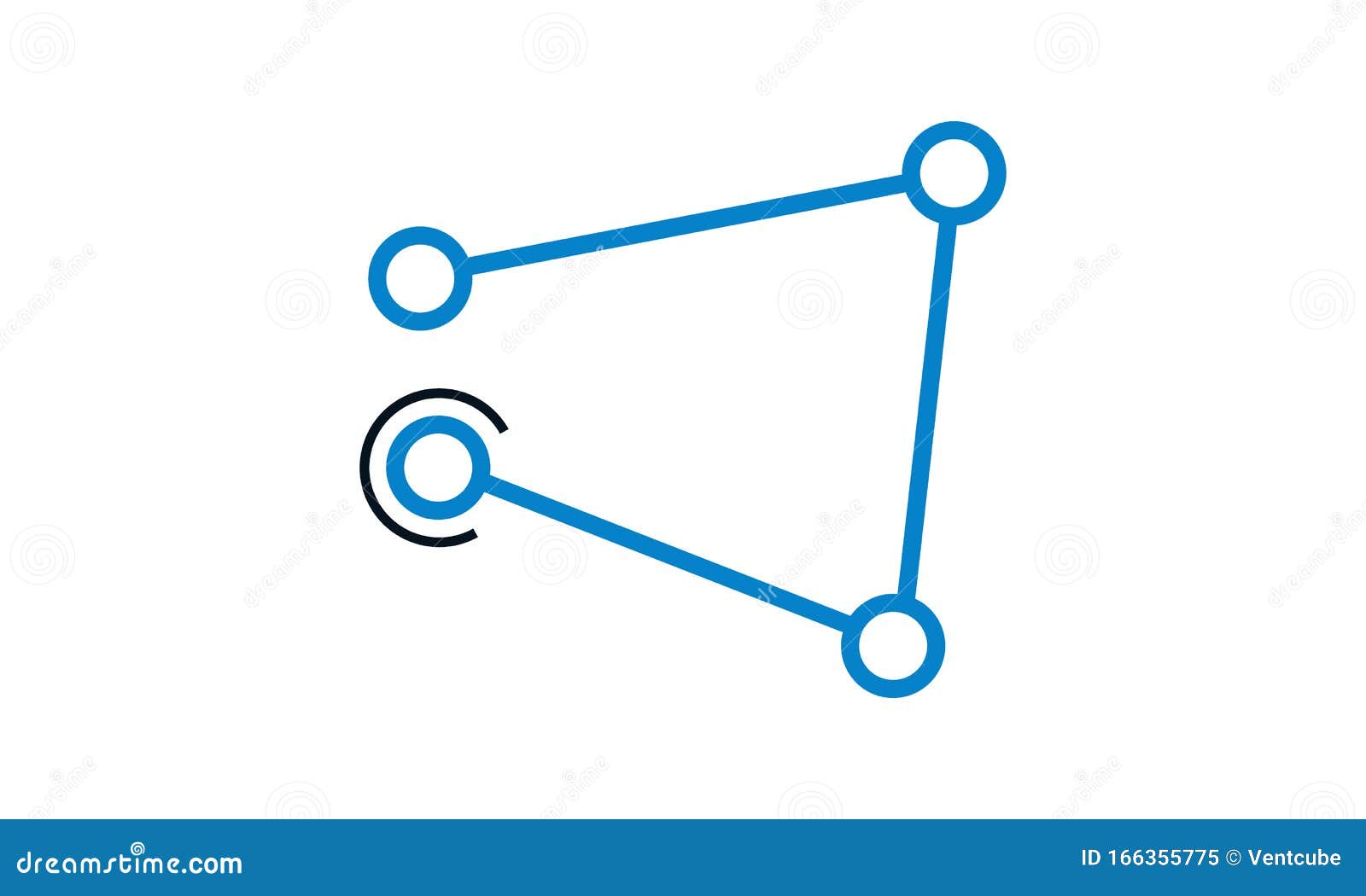 Connectivity Vector Icon. Flat Symbol. Pictogram is Isolated on a White ...