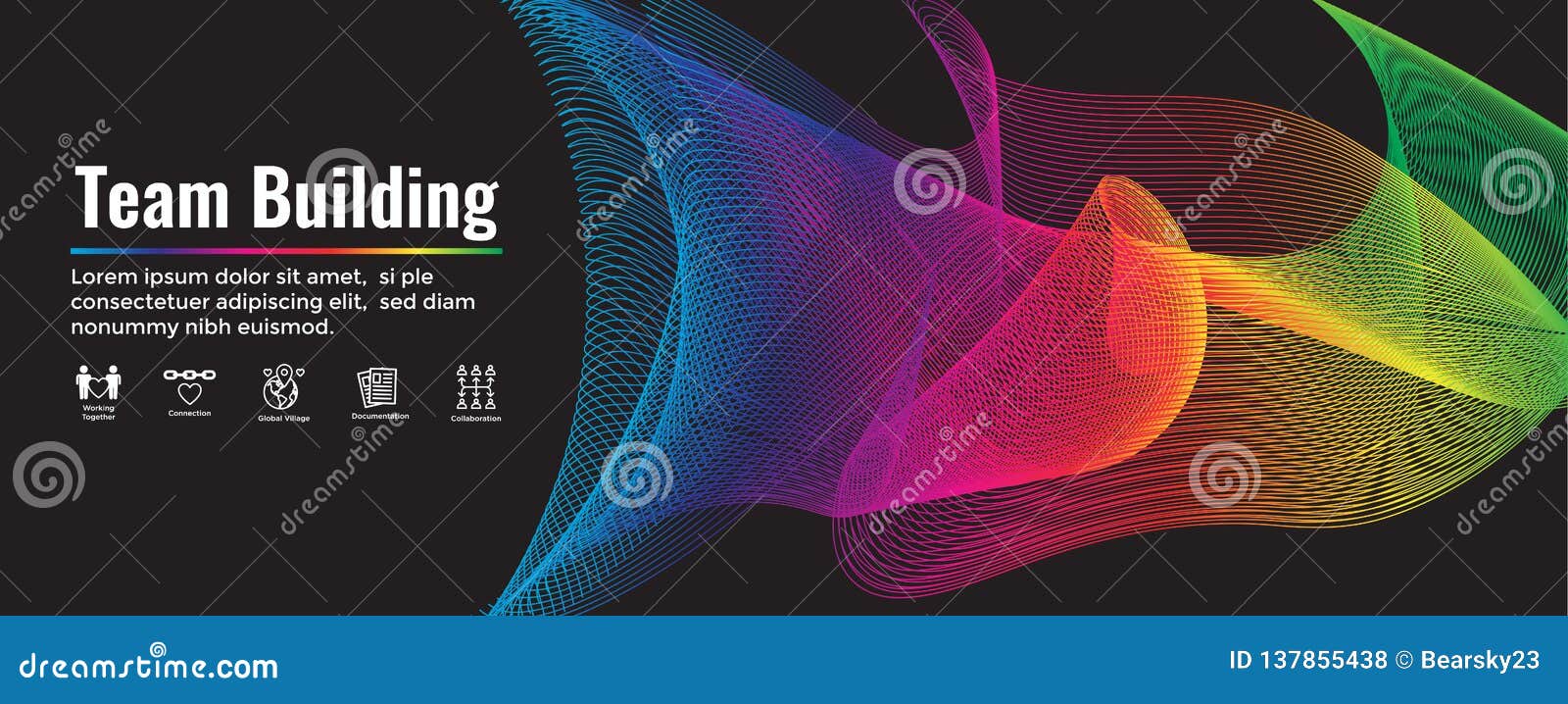 Connectivity Web Header Banner with Togetherness, Connectnedness and ...