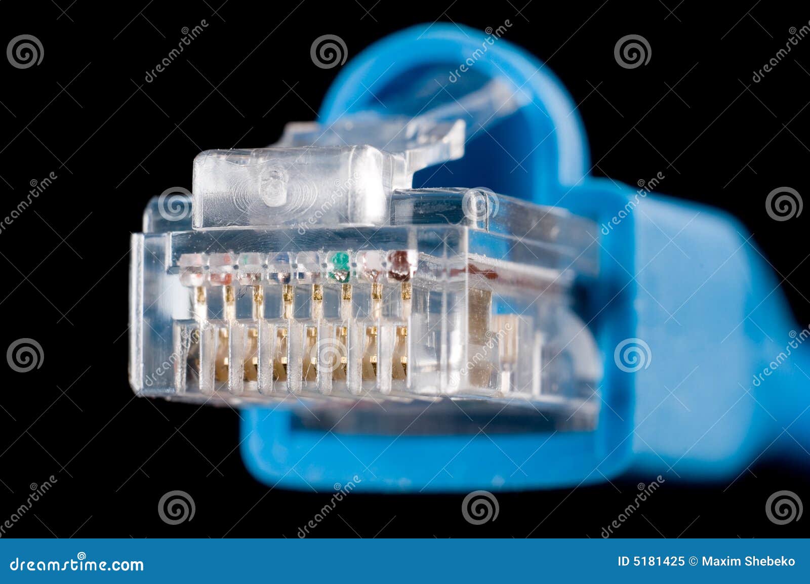 Connector block stock image. Image of computer, network - 5181425