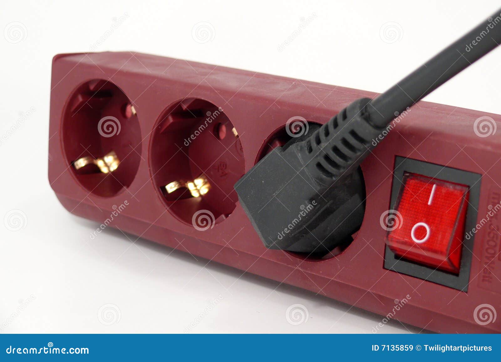 Connector strip stock image. Image of euro, technology - 7135859