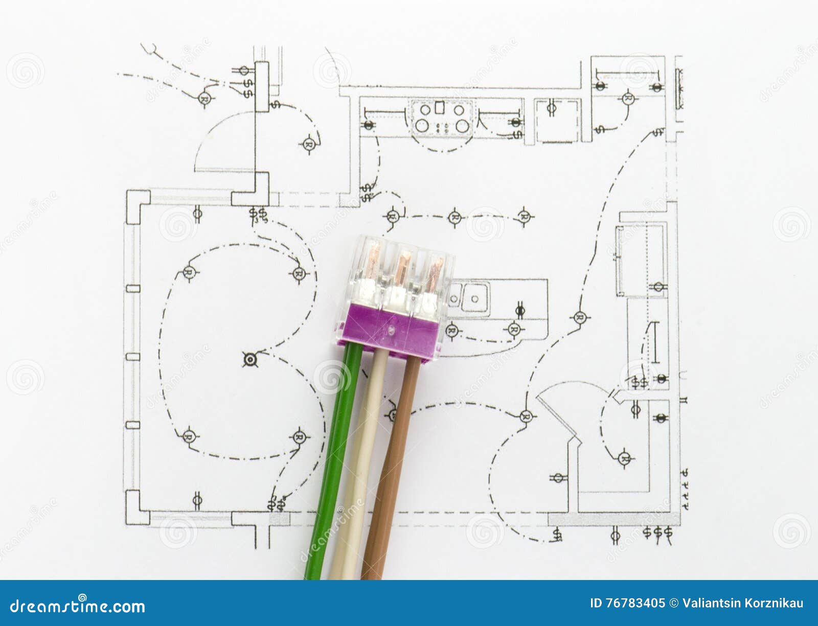 Connector wiring stock image. Image of electricity, object - 76783405