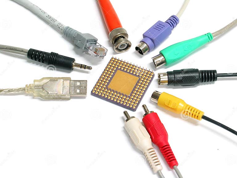 Connectors stock image. Image of connect, audio, rj45 - 3486051