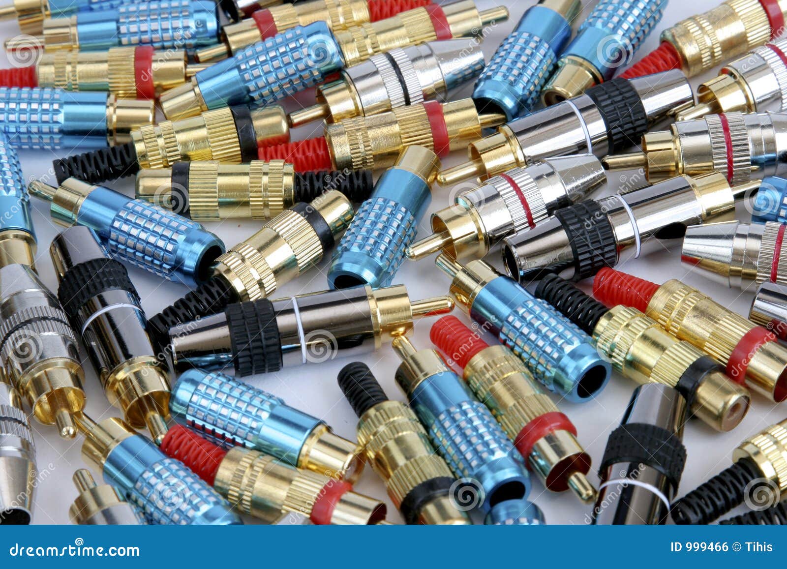 Connectors stock photo. Image of electronics, black, white - 999466