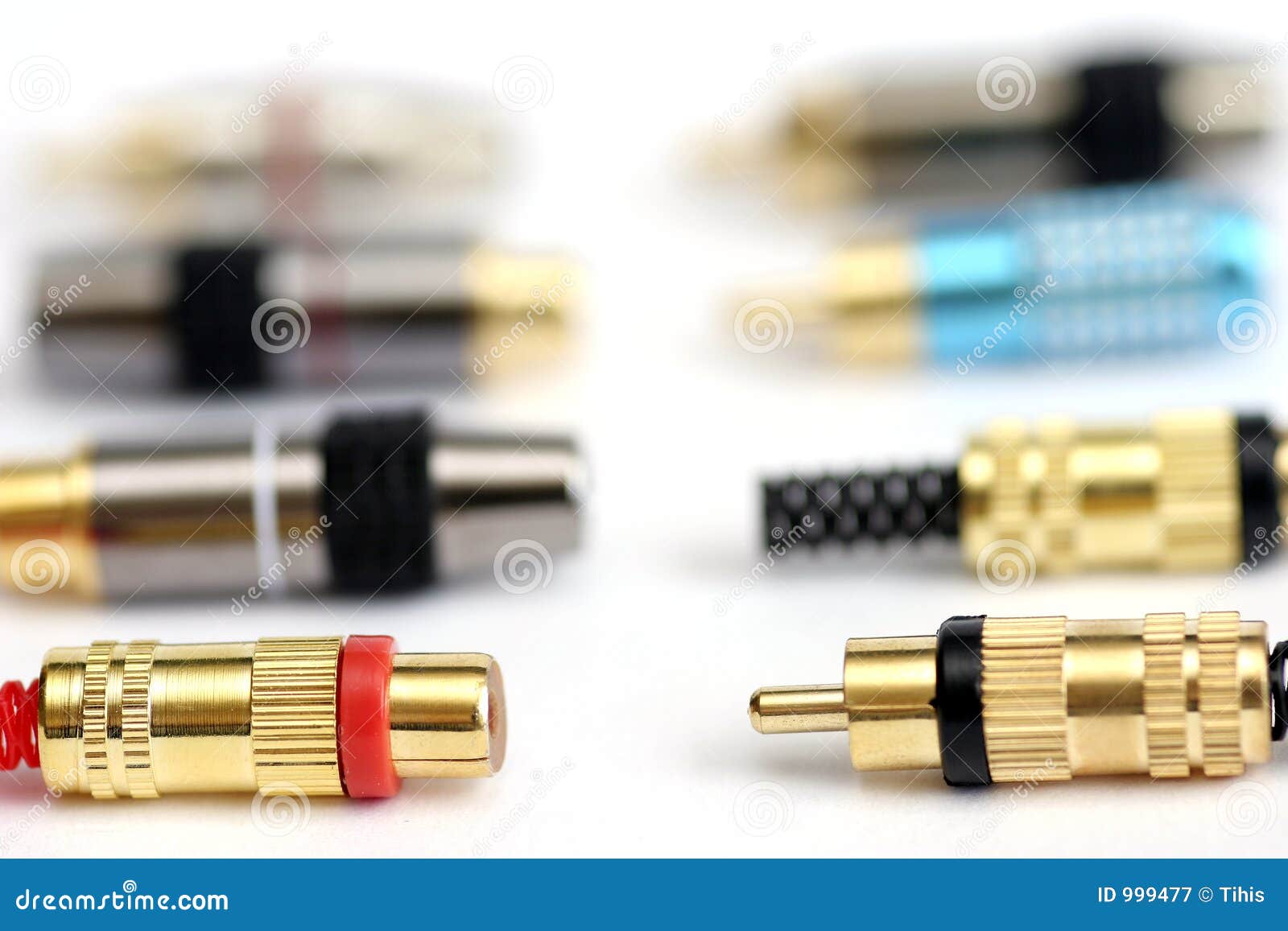 Connectors stock image. Image of data, jacks, connections - 999477
