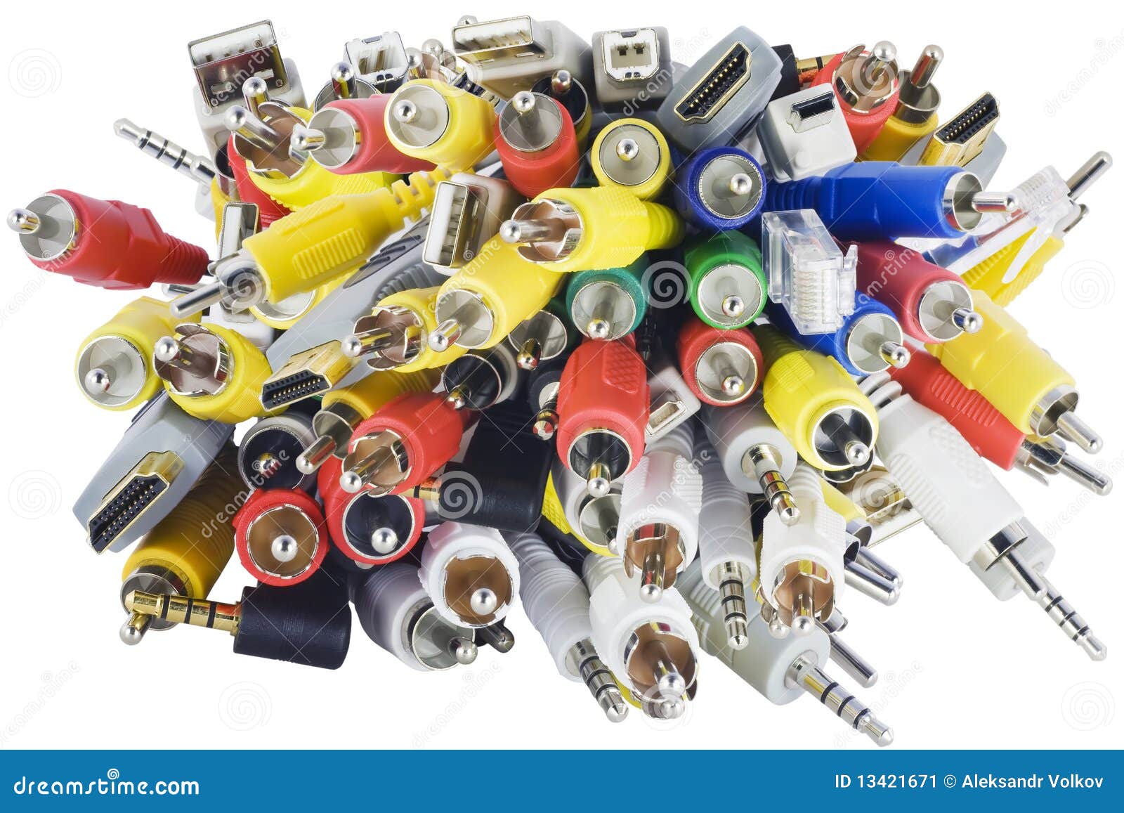 Connectors In The Electrical Main Distribution Board Unit ,circuit Of ...