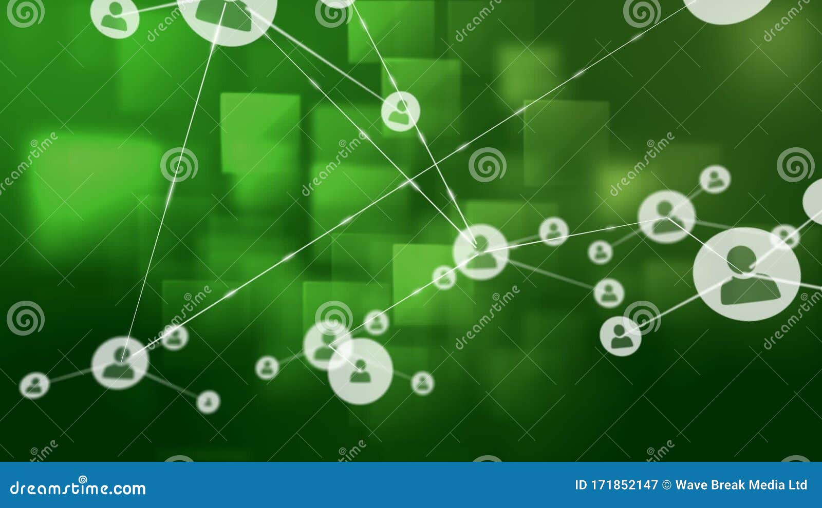 Connectors on Digital Green Background Stock Video - Video of montage ...